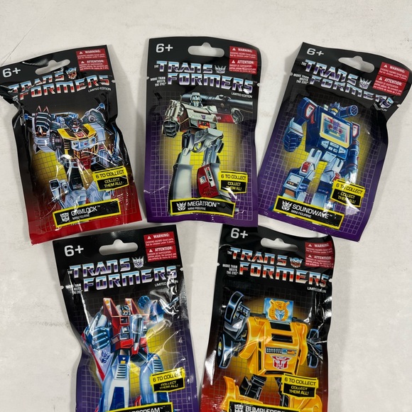 Hasbro | Toys | Transformers Mini Figures Set Of 5 | Poshmark